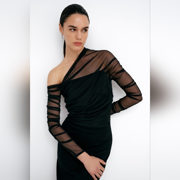 Marcella NYC | Dresses | Nwt Marcella New York Black Monroe Dress In ...